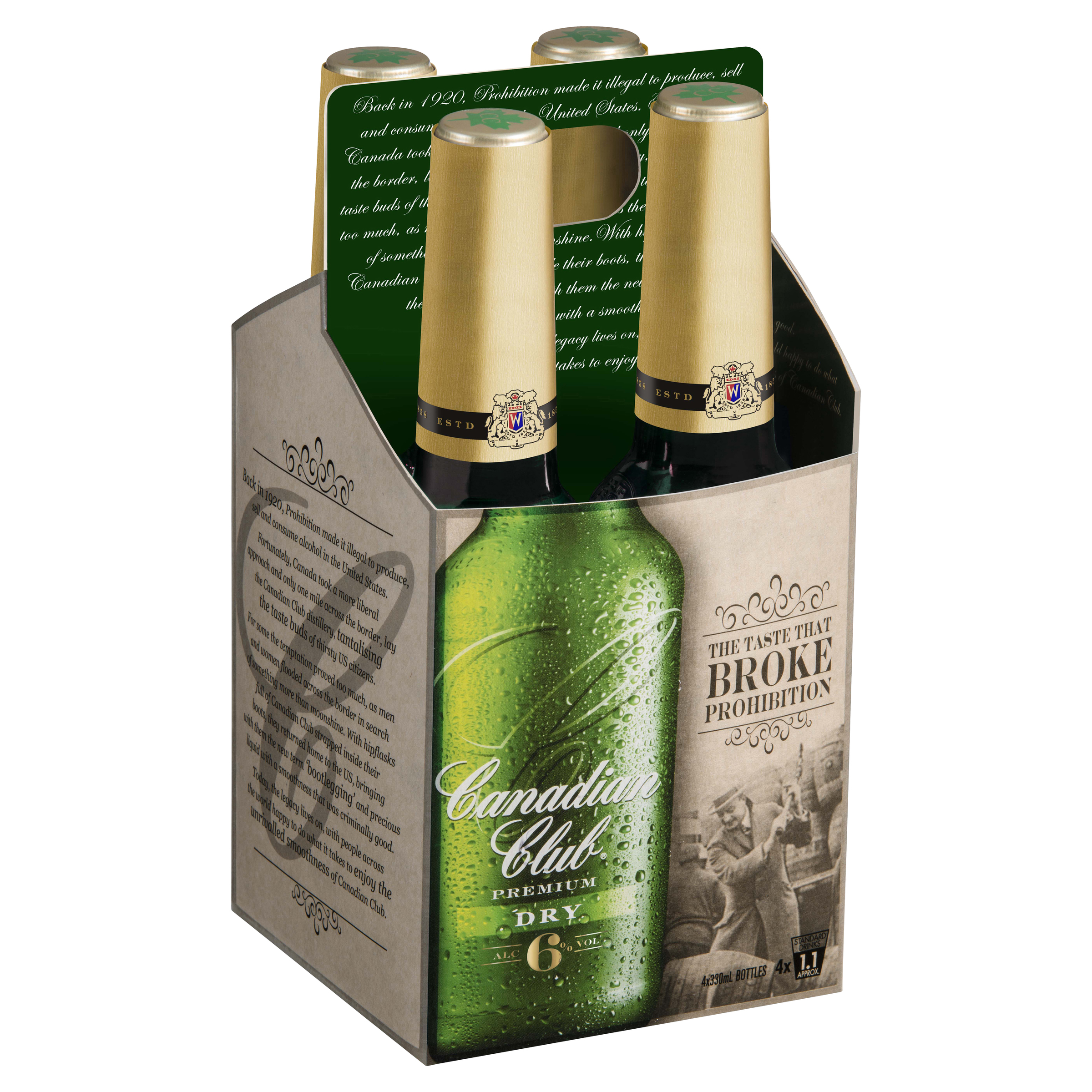 CANADIAN CLUB & DRY PREMIUM - Value Cellars