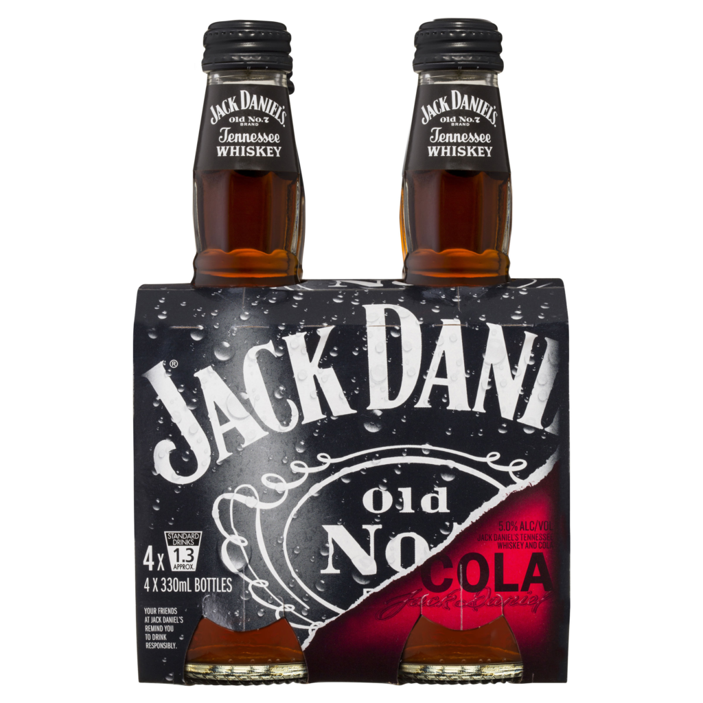JACK DANIELS TENNESSEE WHISKEY & COLA BOTTLE - Value Cellars