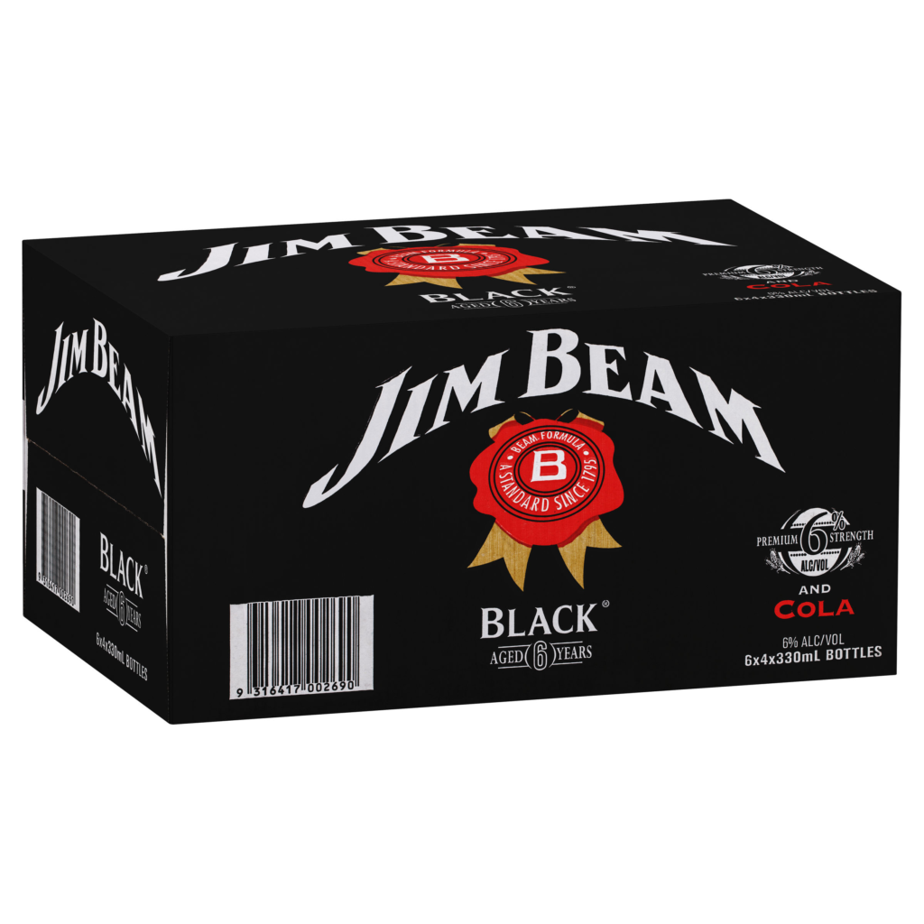 JIM BEAM BLACK & COLA - Value Cellars