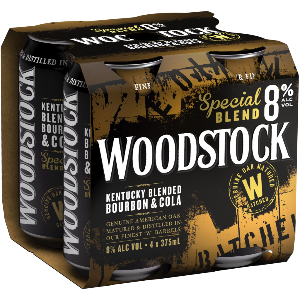 WOODSTOCK BLENDED BOURBON & COLA - Value Cellars