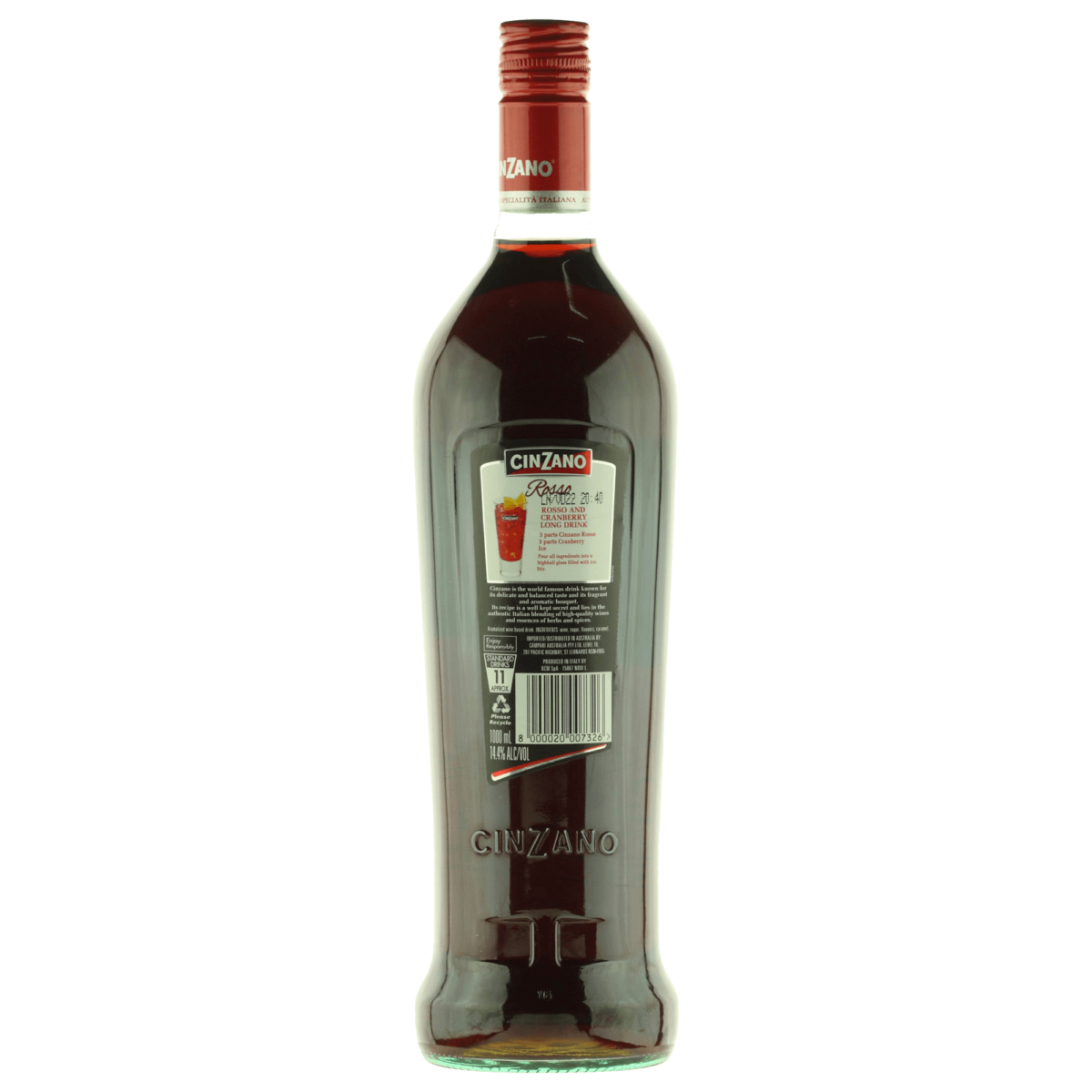 CINZANO VERMOUTH ROSSO SWEET - Value Cellars