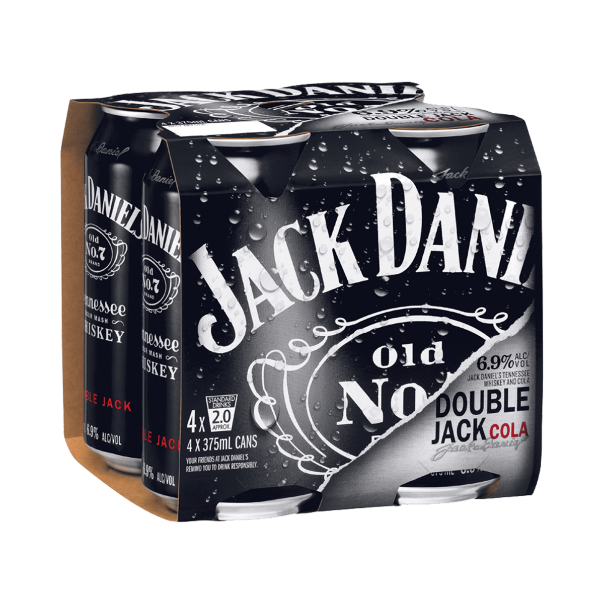JACK DANIEL'S DOUBLE JACK & COLA - Value Cellars