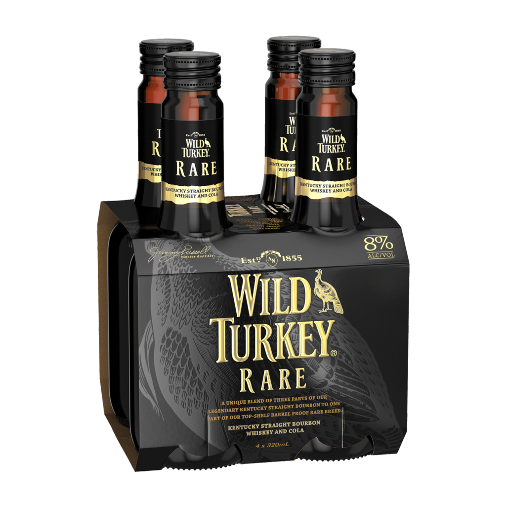 WILD TURKEY RARE BOURBON & COLA BOTTLE - Value Cellars